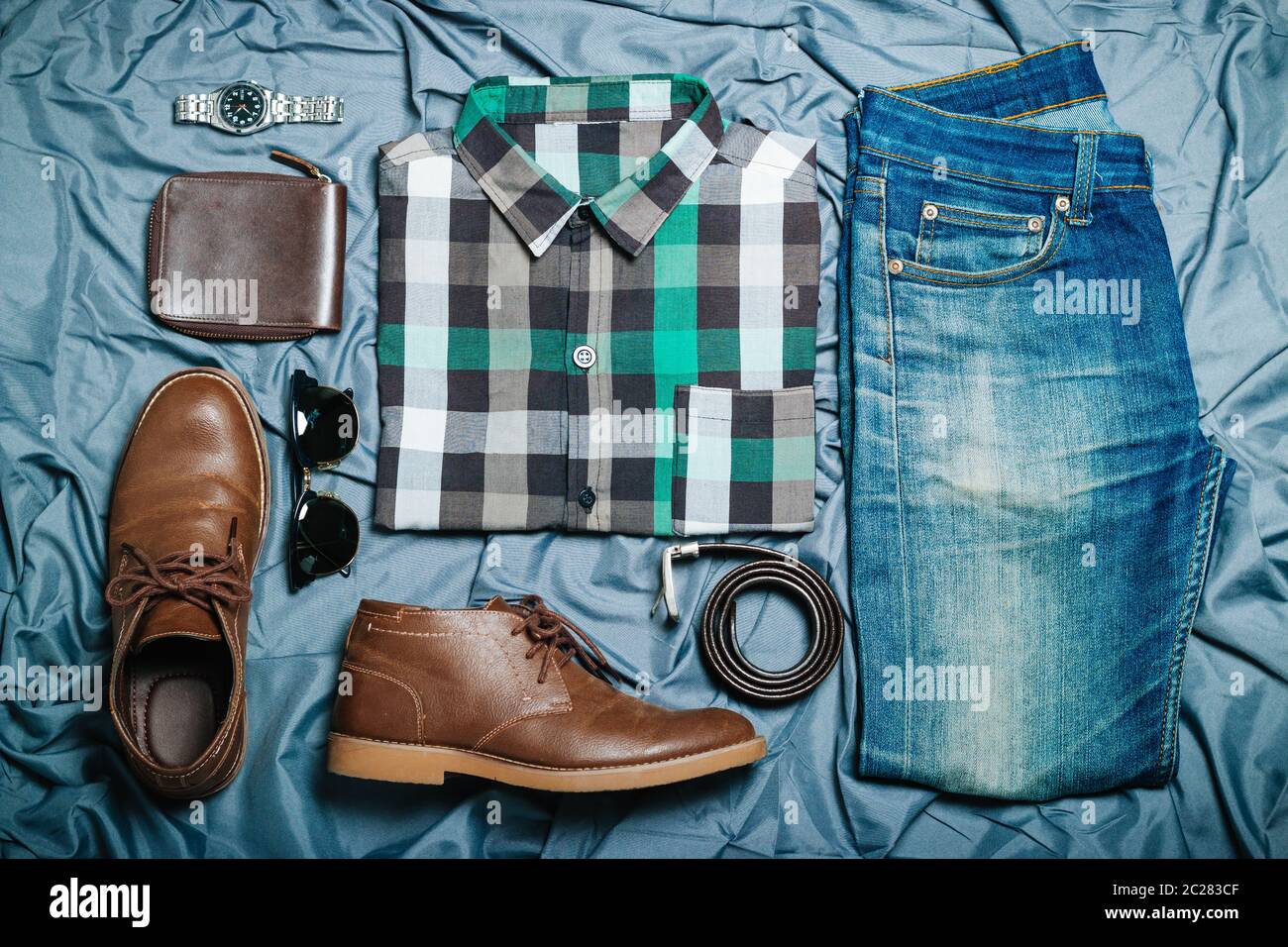 hipster clothes and accessories Stock Photo - Alamy
