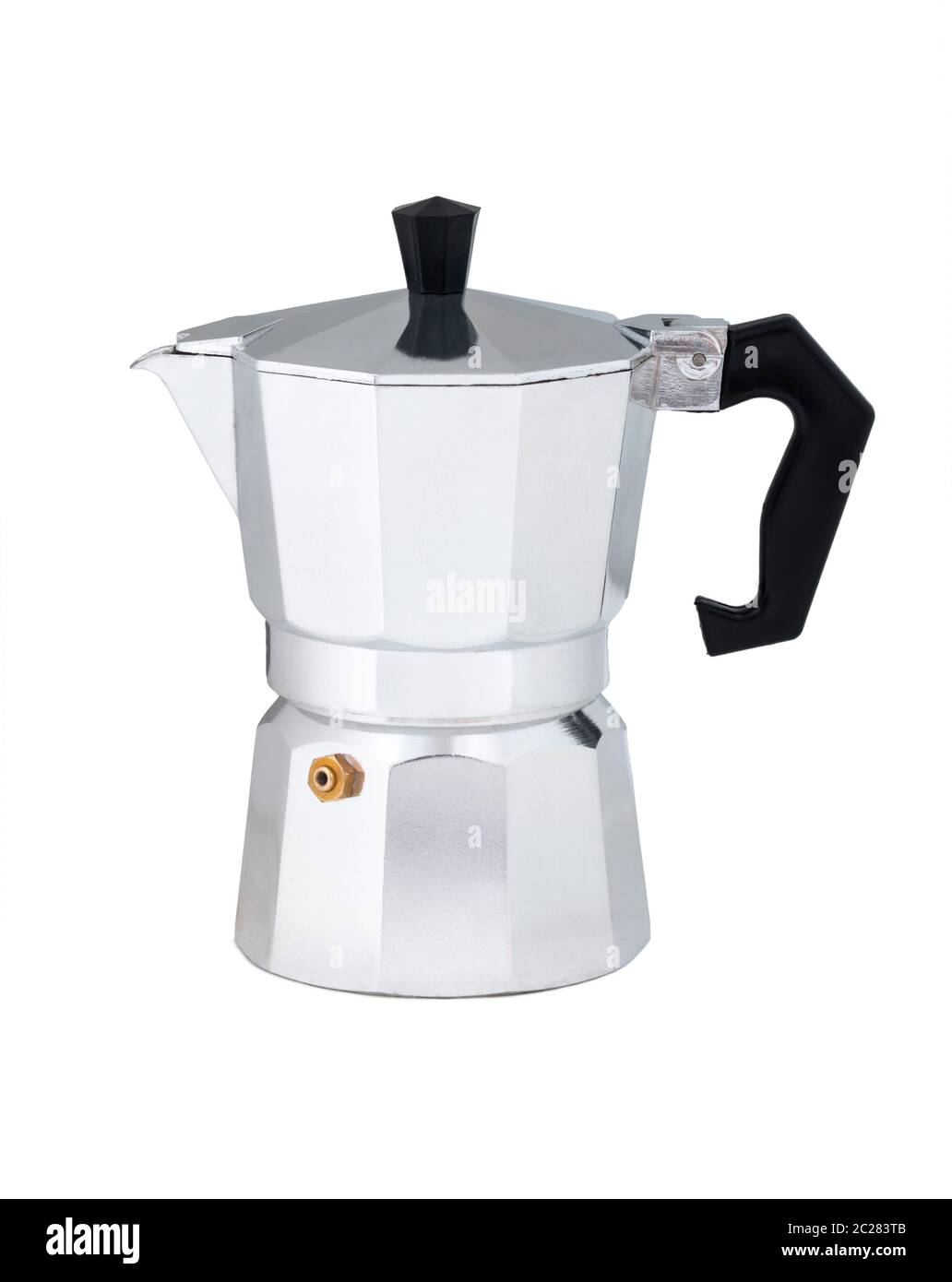 Coffee maker pot espresso Cut Out Stock Images & Pictures - Alamy