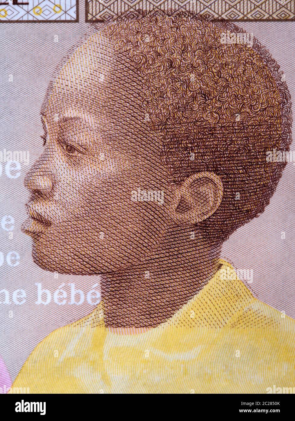 African boy profile hi-res stock photography and images - Alamy