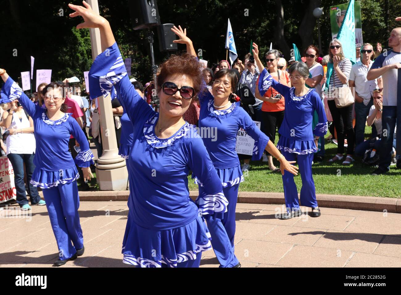 Women's Day March, Sydney, Australia Stock Photo - Alamy