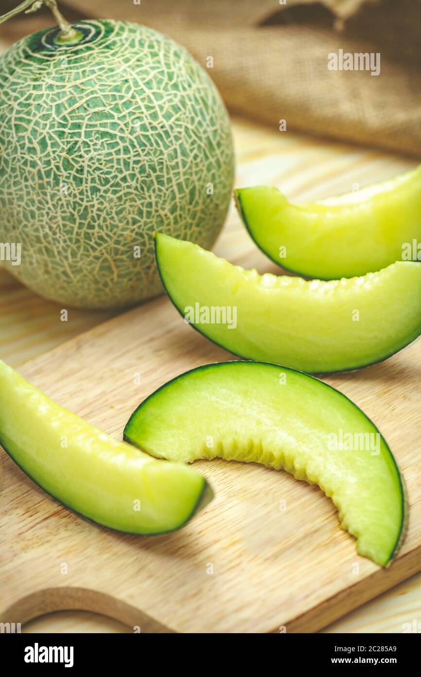 Green melon hi-res stock photography and images - Alamy