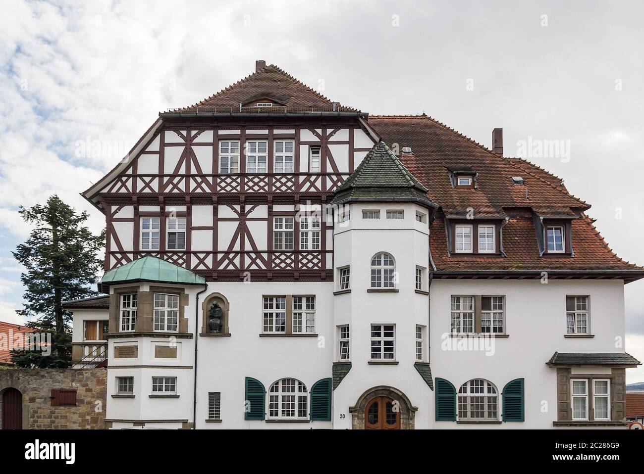 street in Fritzlar, Germany Stock Photo - Alamy