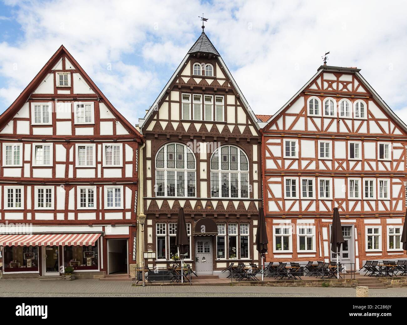 street in Fritzlar, Germany Stock Photo - Alamy