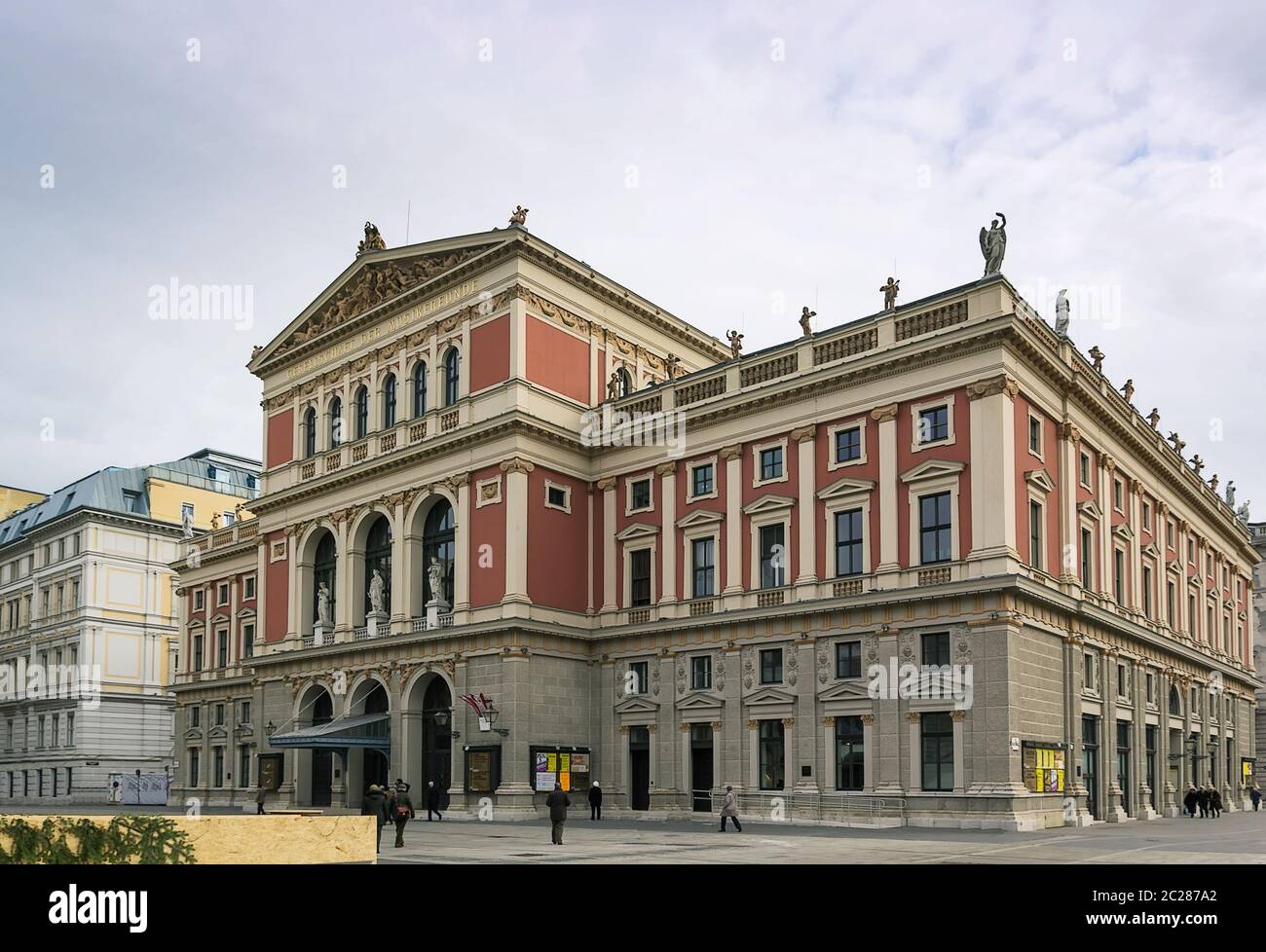 House of the vienna musikverein hi-res stock photography and images - Alamy