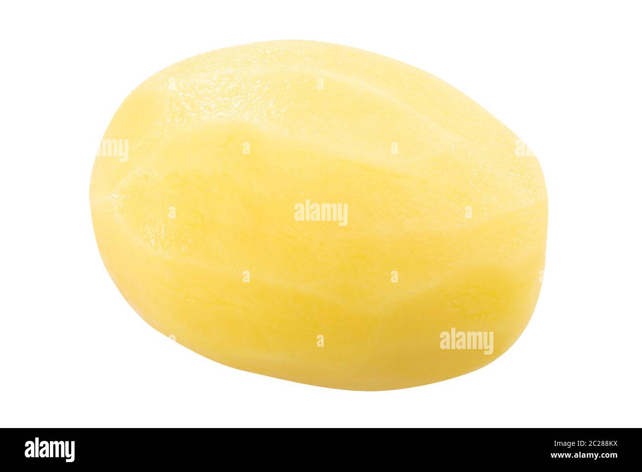 Potato (Solanum tuberosum) tuber, peeled, isolated Stock Photo - Alamy