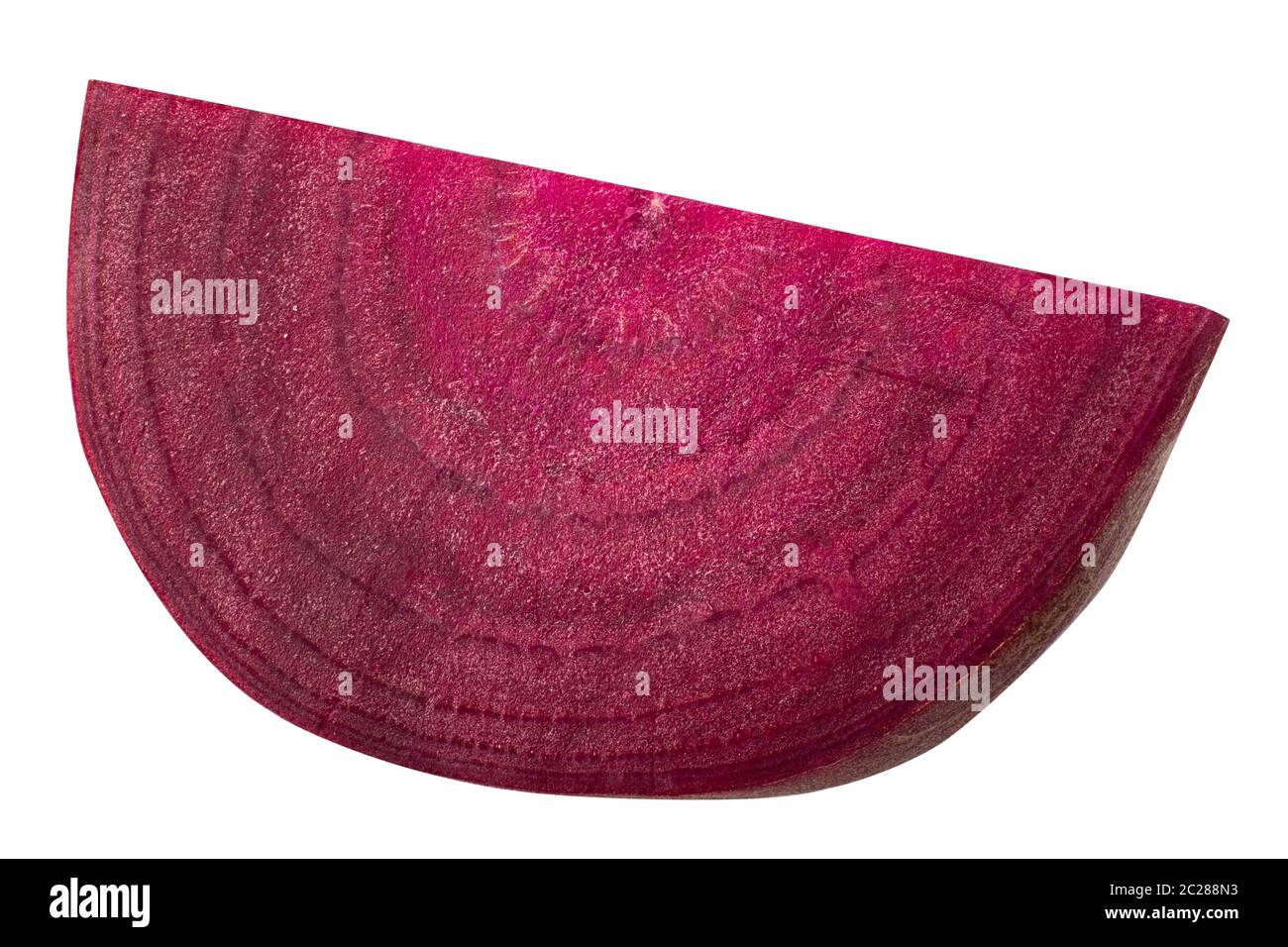 Beetroot quarter piece (Beta vulgaris), isolated Stock Photo - Alamy