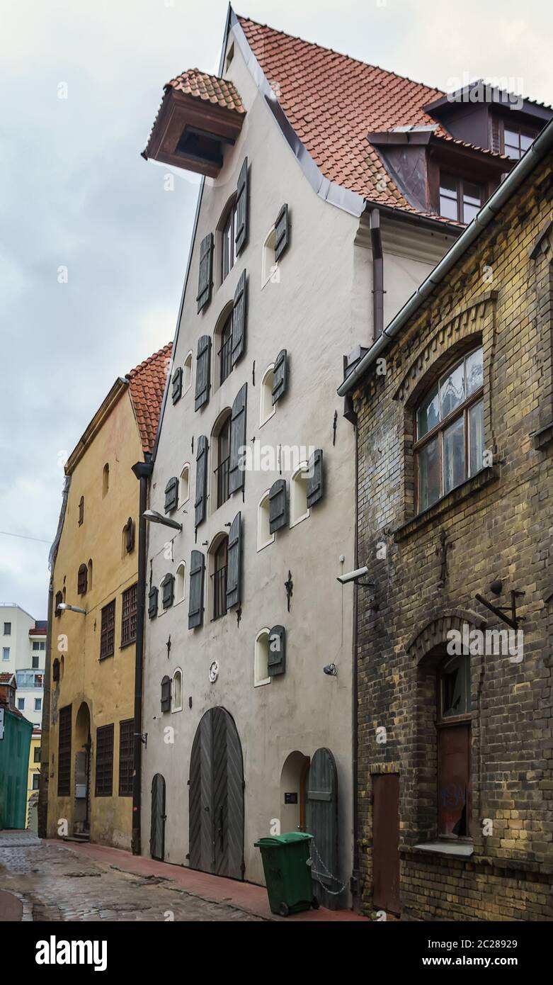 Old Medieval Street In Riga High Resolution Stock Photography and ...