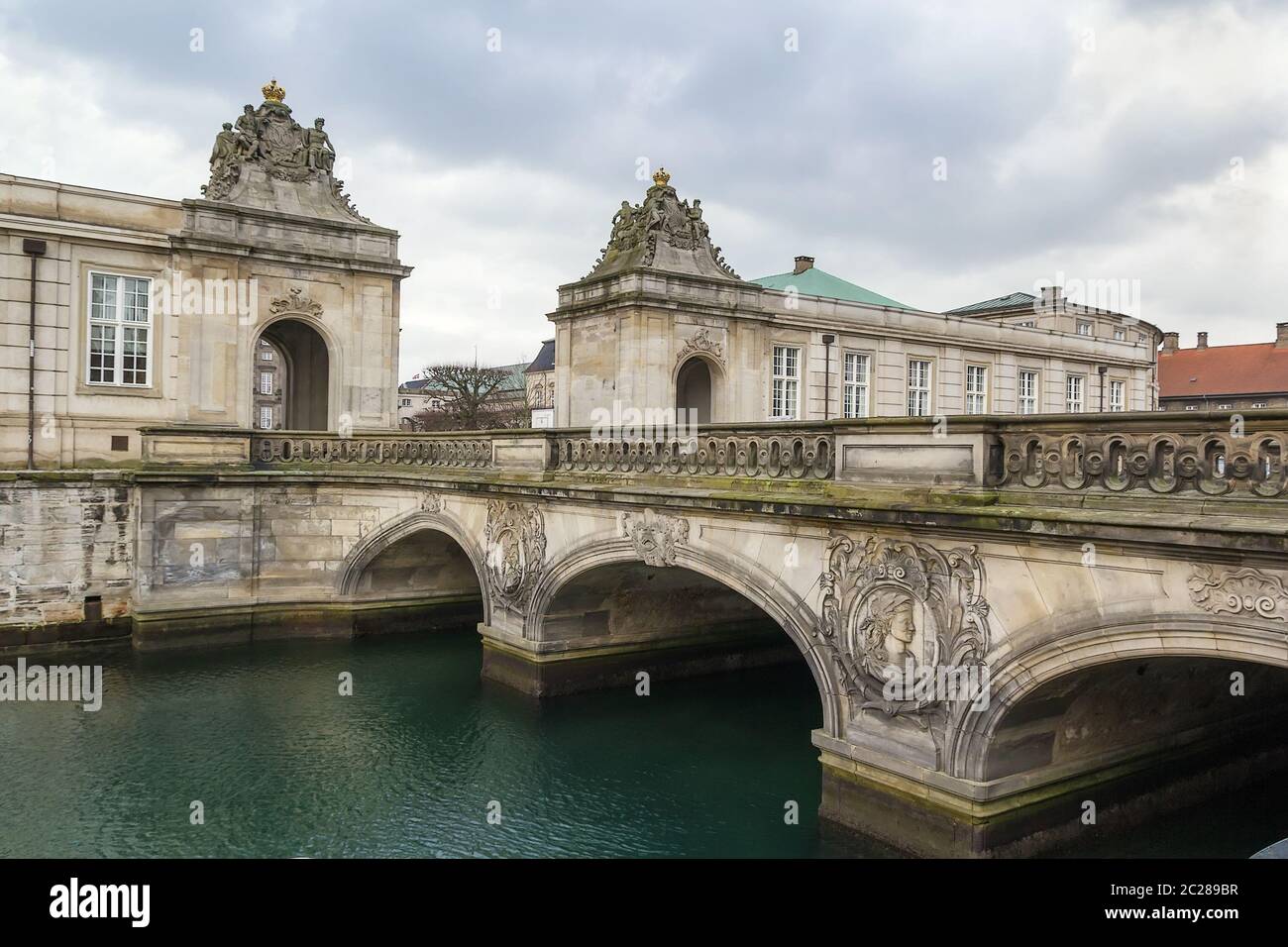 The Marble Bridge, Copenhagen Stock Photo - Alamy
