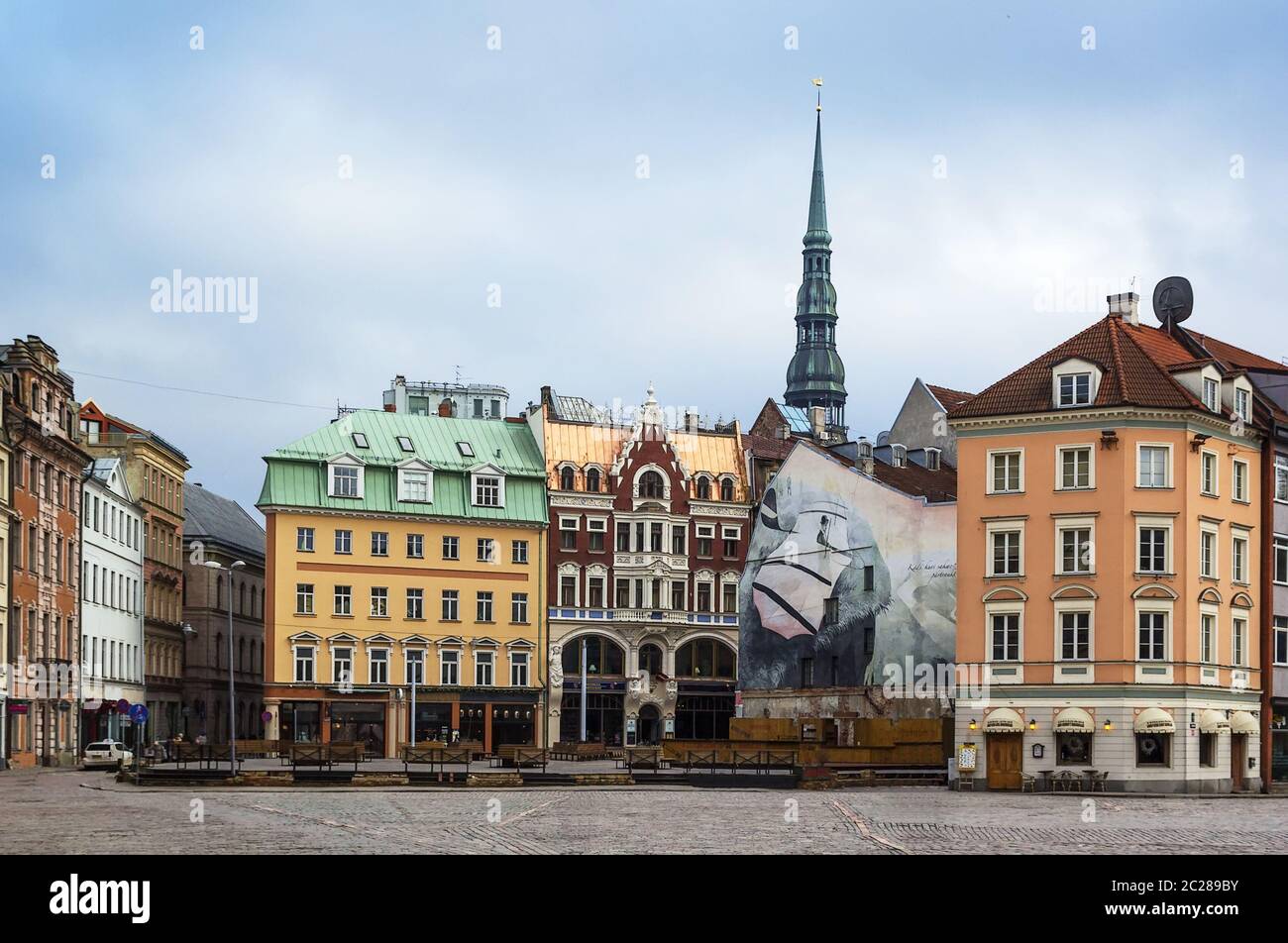 Dome square, Riga Stock Photo - Alamy