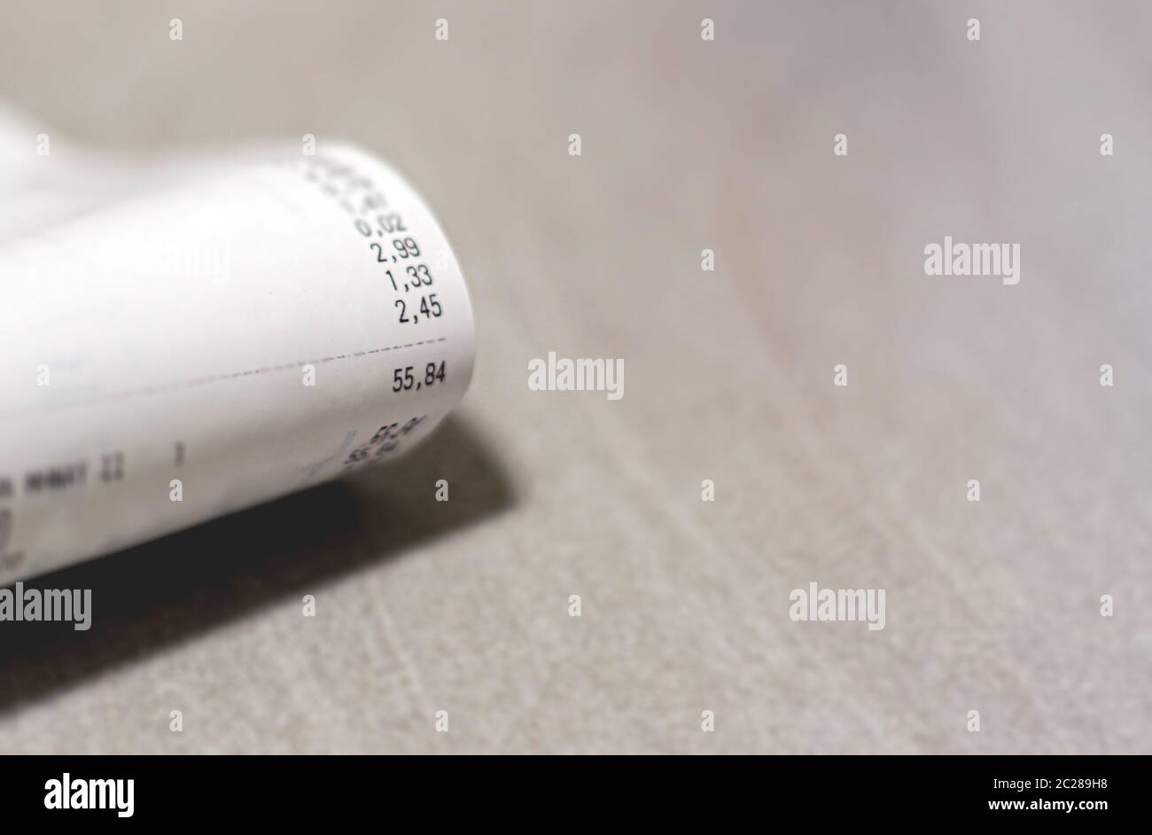 Supermarket receipt hi-res stock photography and images - Alamy