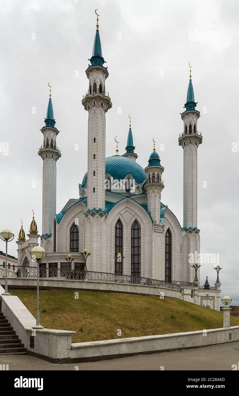 Qolsarif Mosque, Kazan Stock Photo - Alamy