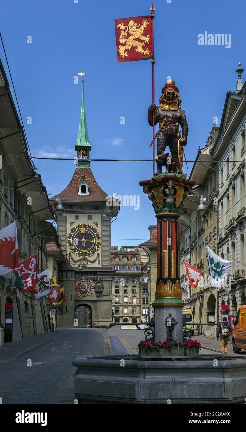 Clock tower swiss clock hi-res stock photography and images - Alamy