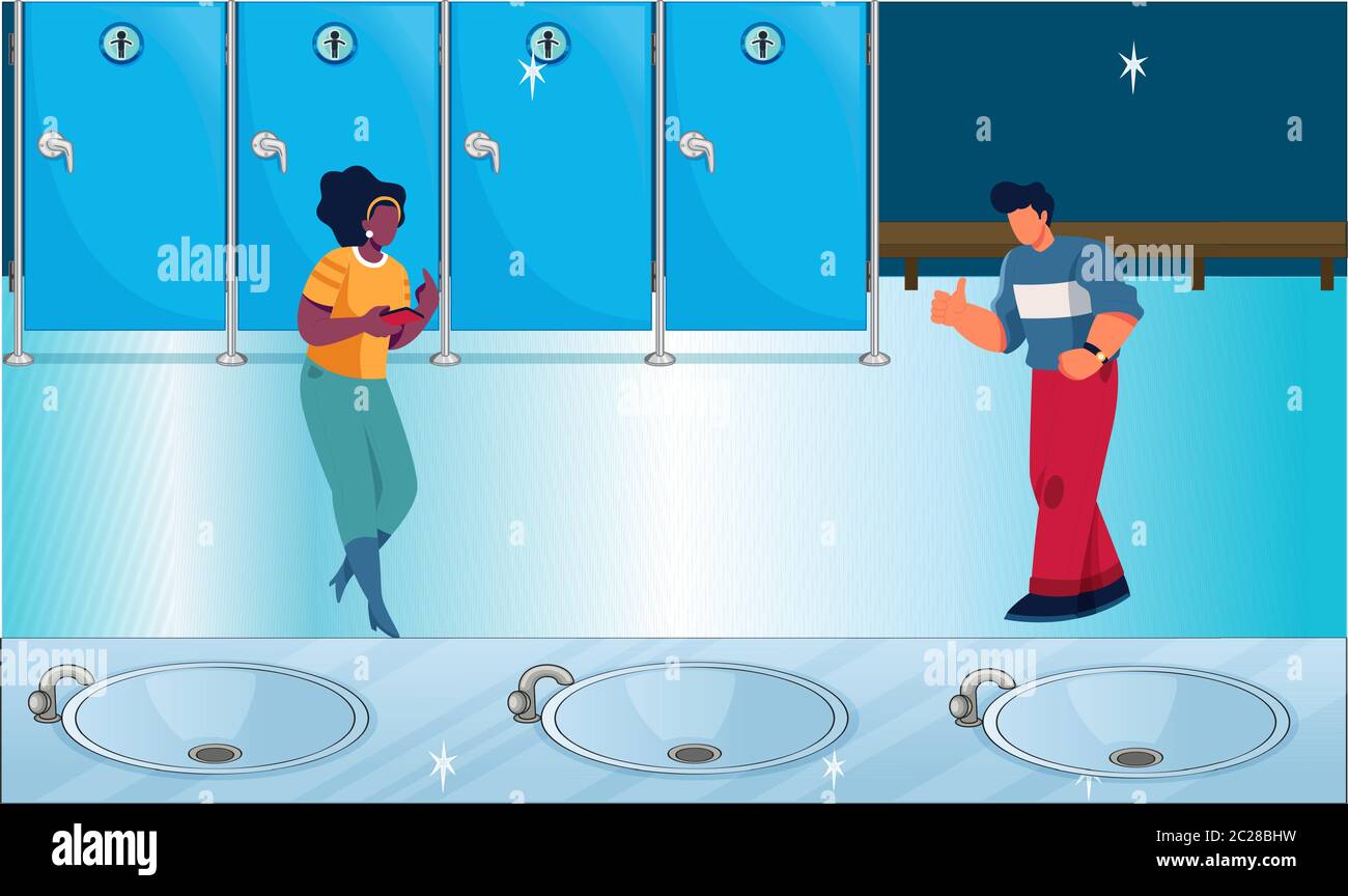 couple dancing in a washing area Stock Vector Image & Art - Alamy