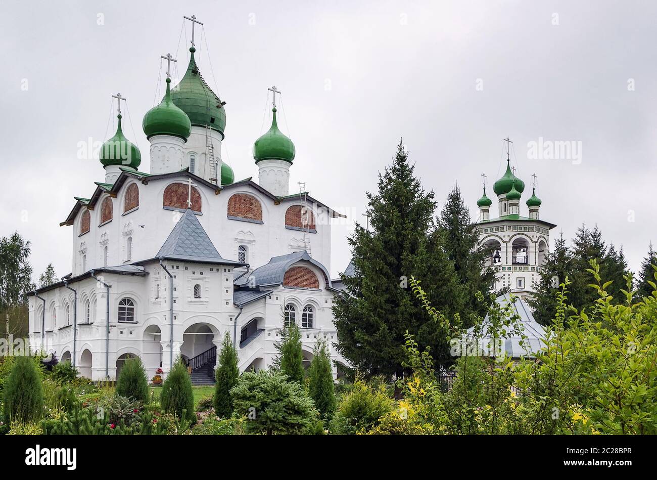 St. Nicholas Convent. Russia Stock Photo - Alamy