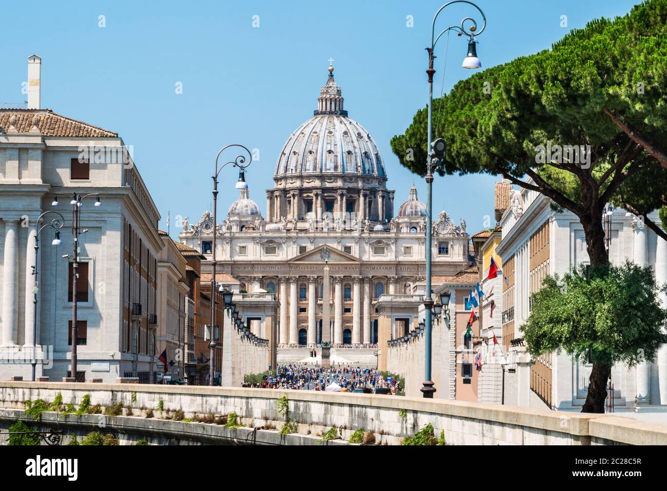St. Peter's Basilica Italian Renaissance Church In Vatican City Stock ...