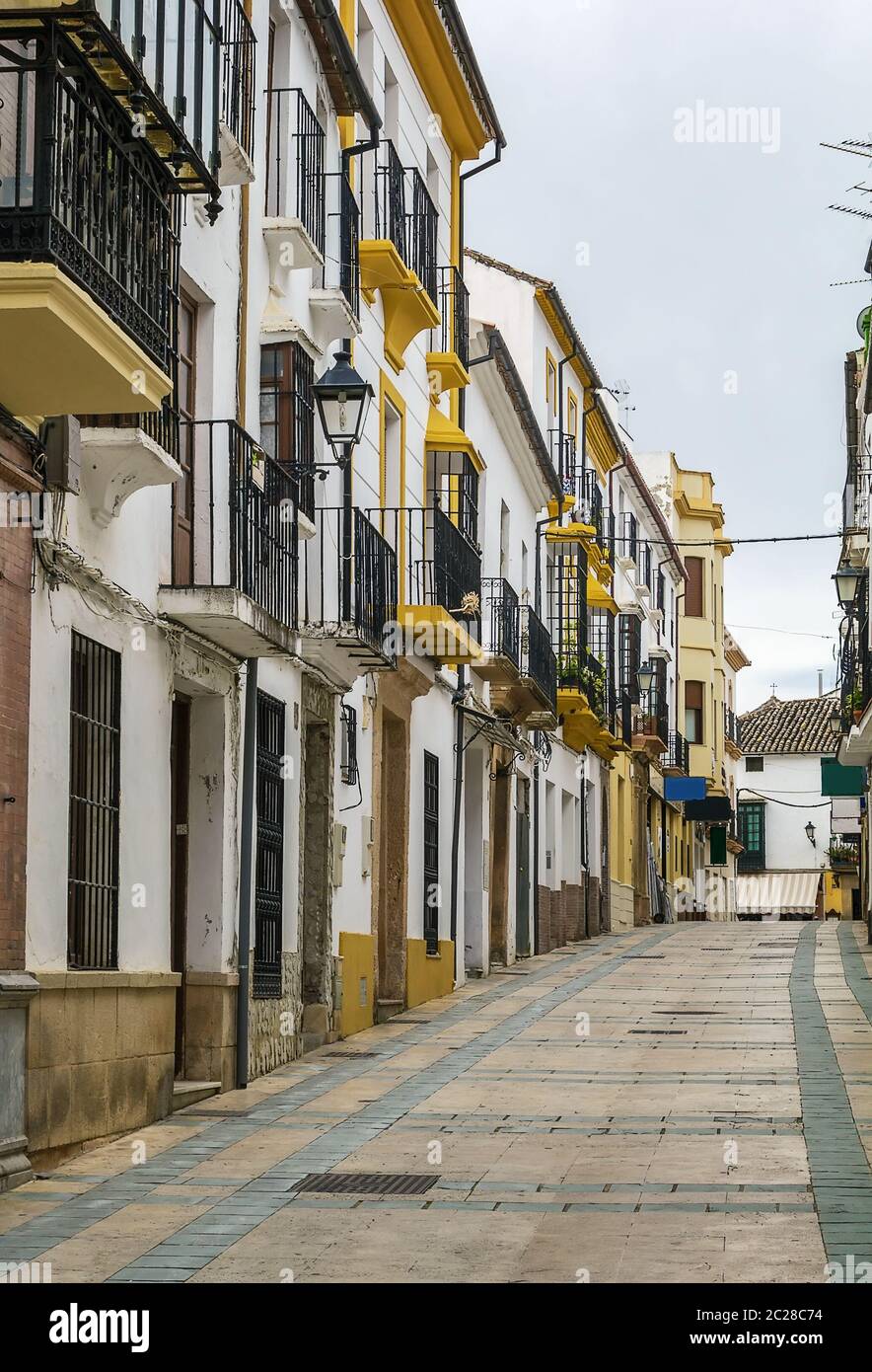 street in Ronda, Spain Stock Photo - Alamy