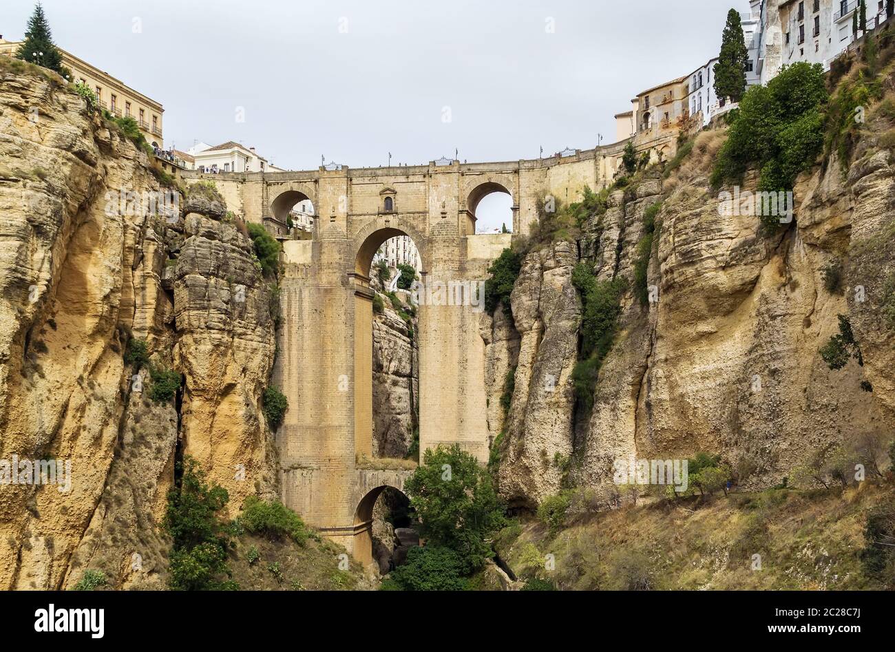 Puente Nuevo (New Bridge), Ronda, Spain Stock Photo - Alamy