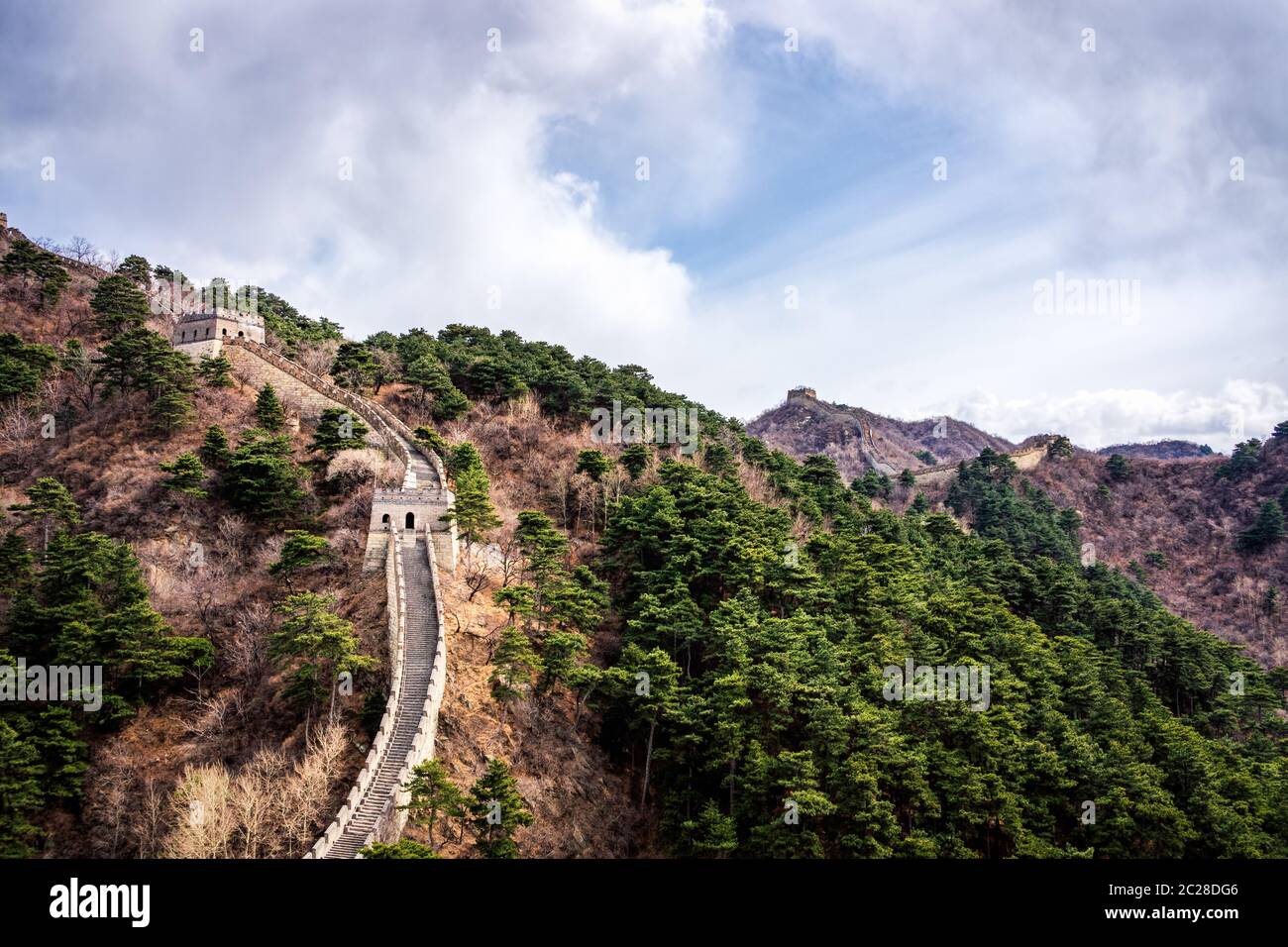 Mutianyu great wall summer hi-res stock photography and images - Alamy
