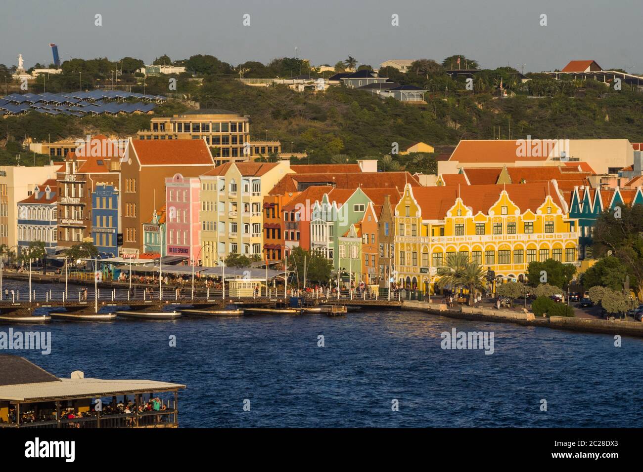 Caribbean Sea - Curacao, Willemstad on the ABC Islands Stock Photo - Alamy