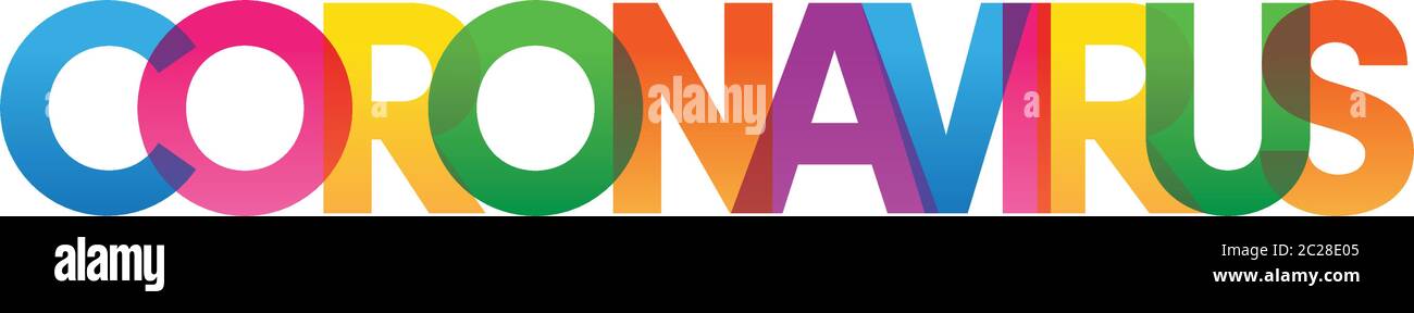 Colored Vector banner. Corporate concept. Gradient Text. Transparency ...