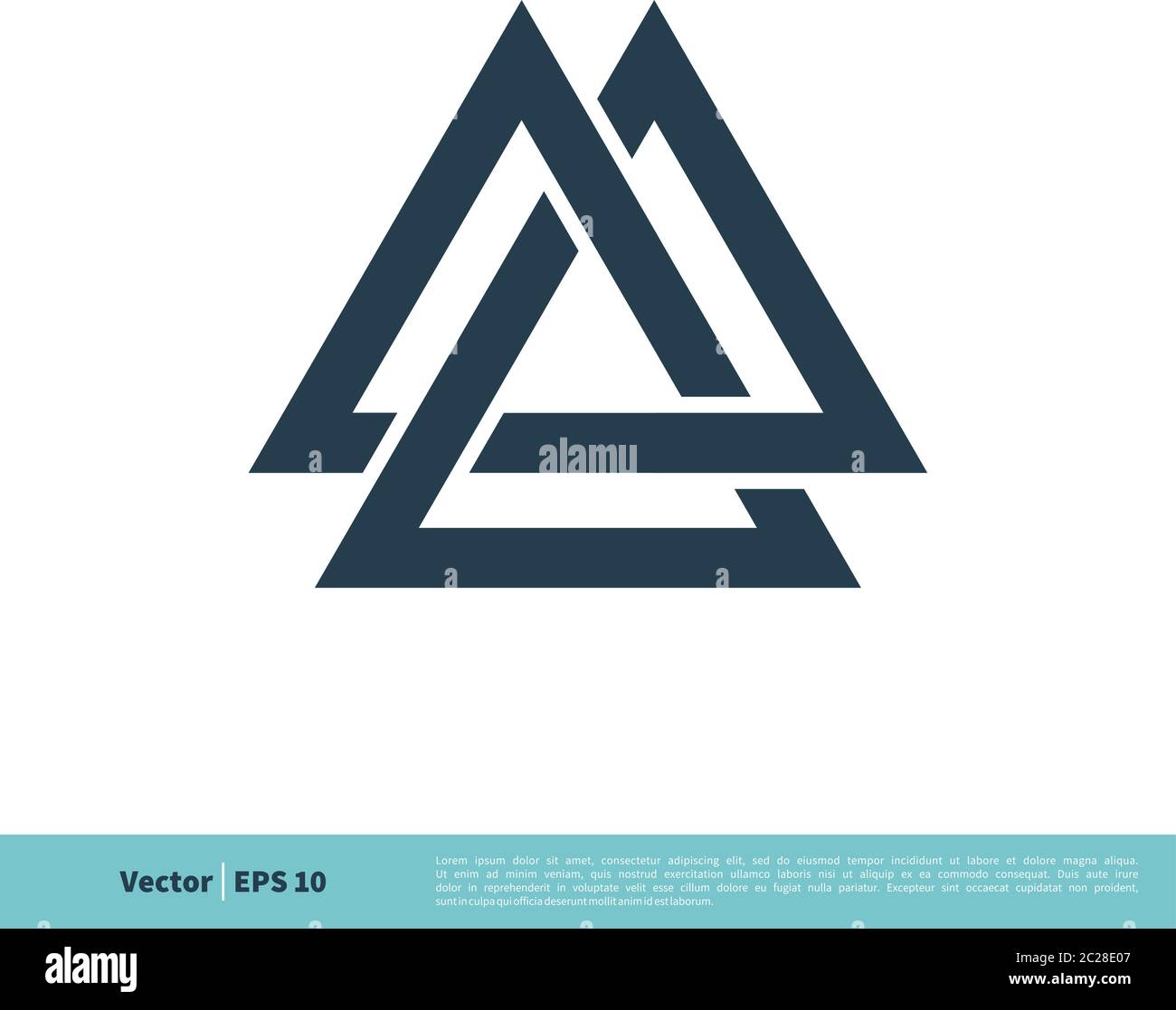 Trinity Abstract Icon Logo Vector Template Illustration Design. Vector ...