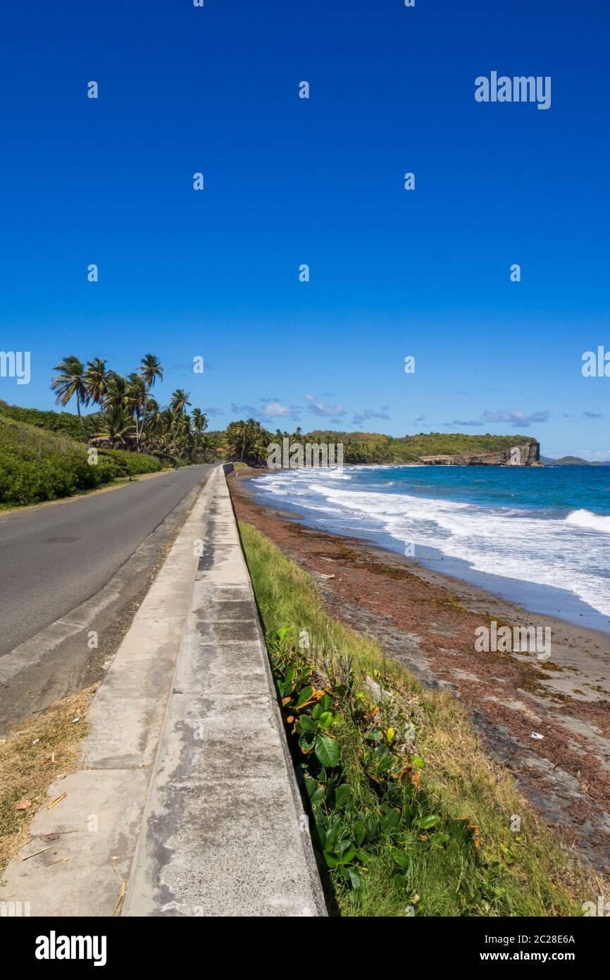 Grenada - Caribbean Sea at the Antoine Bay Stock Photo - Alamy