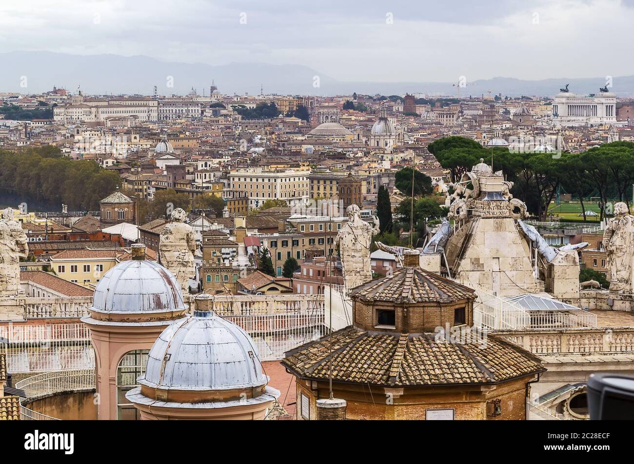 View of Rome Stock Photo - Alamy