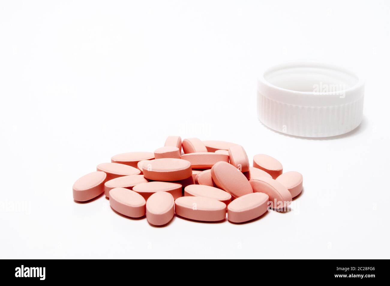Pink tablets hi-res stock photography and images - Alamy