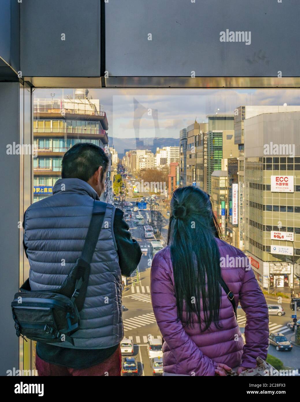 Inside kyoto tower hi-res stock photography and images - Alamy