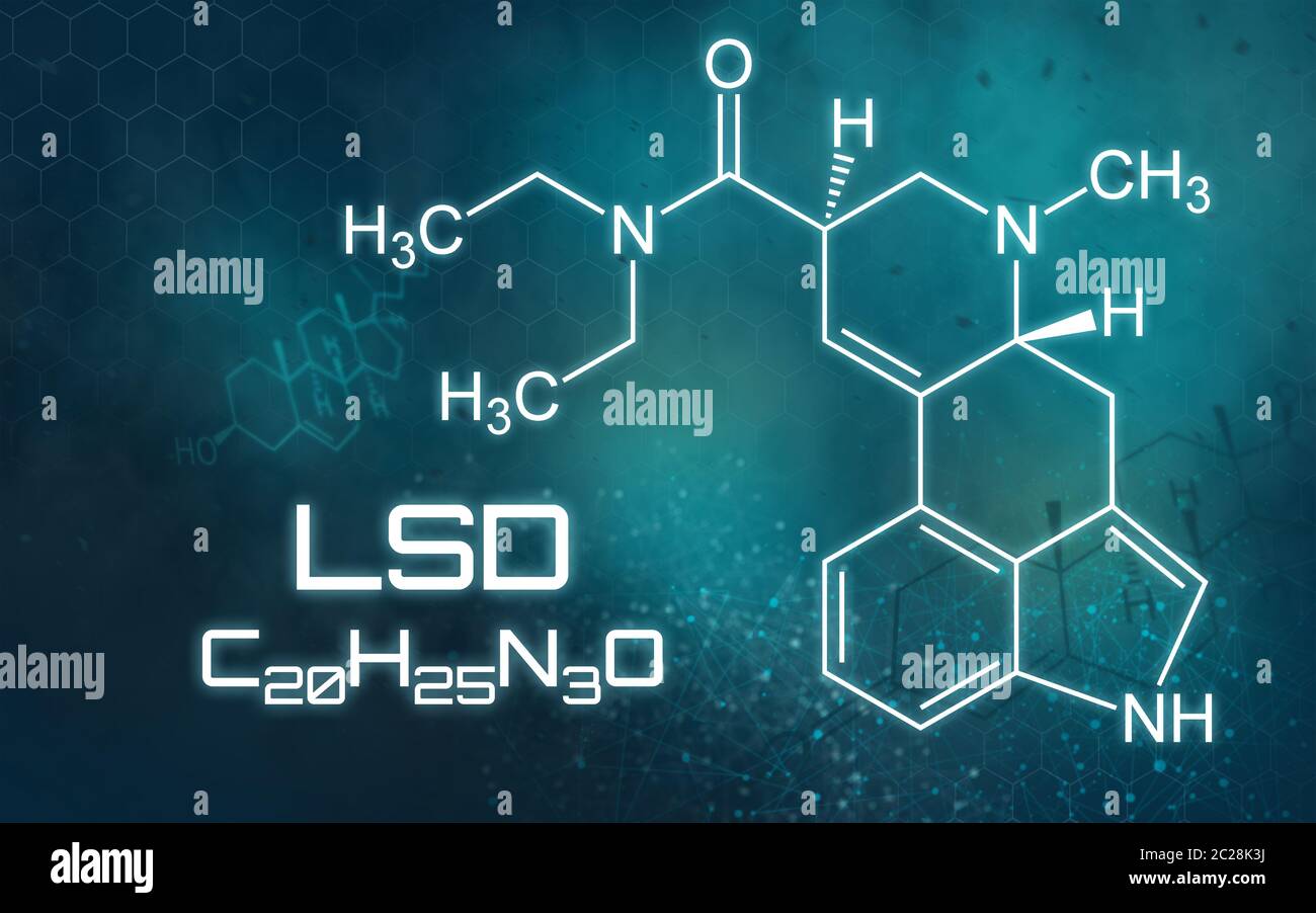 Lsd drug molecule hi-res stock photography and images - Alamy