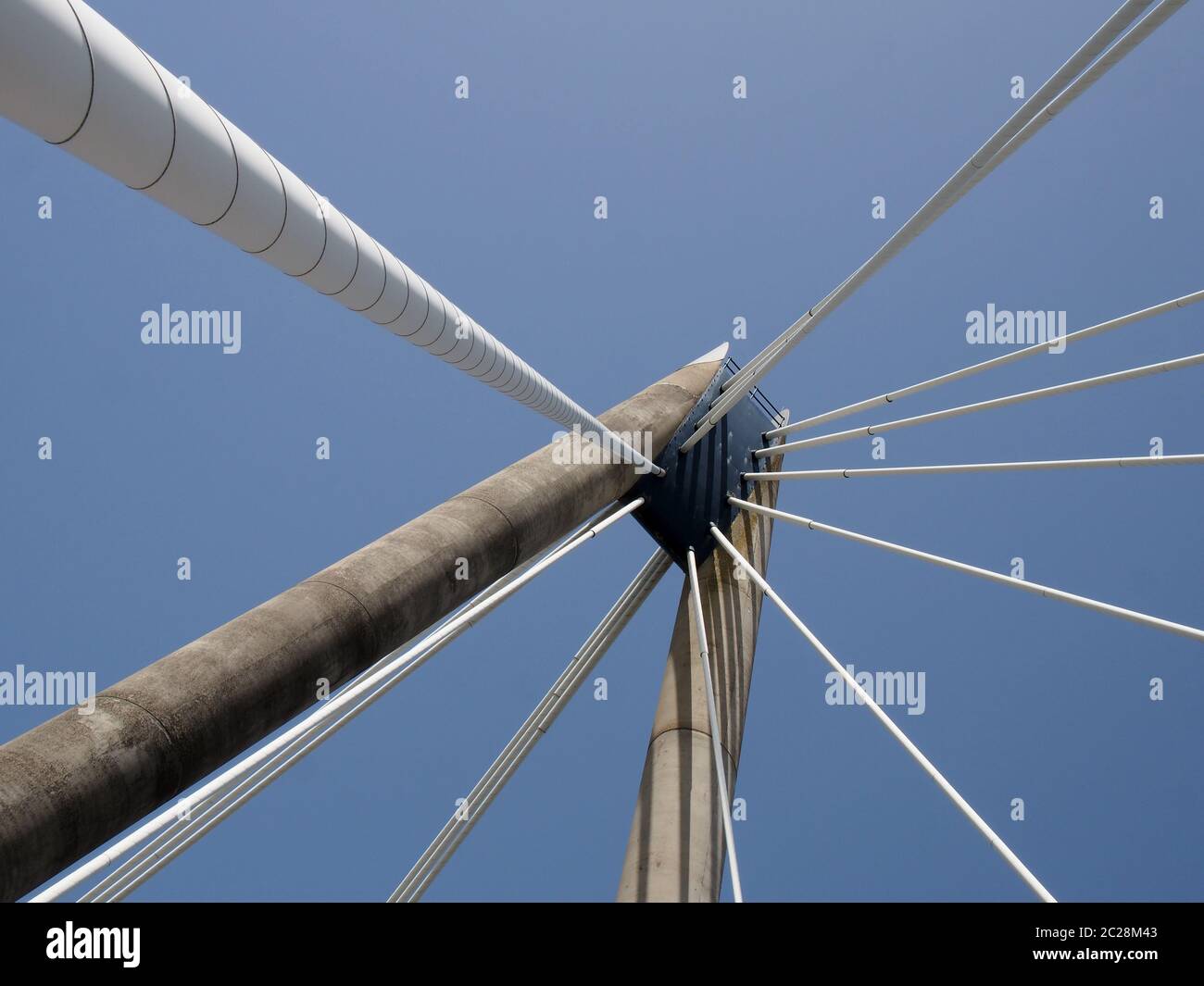 Bridge cables close up hi-res stock photography and images - Alamy