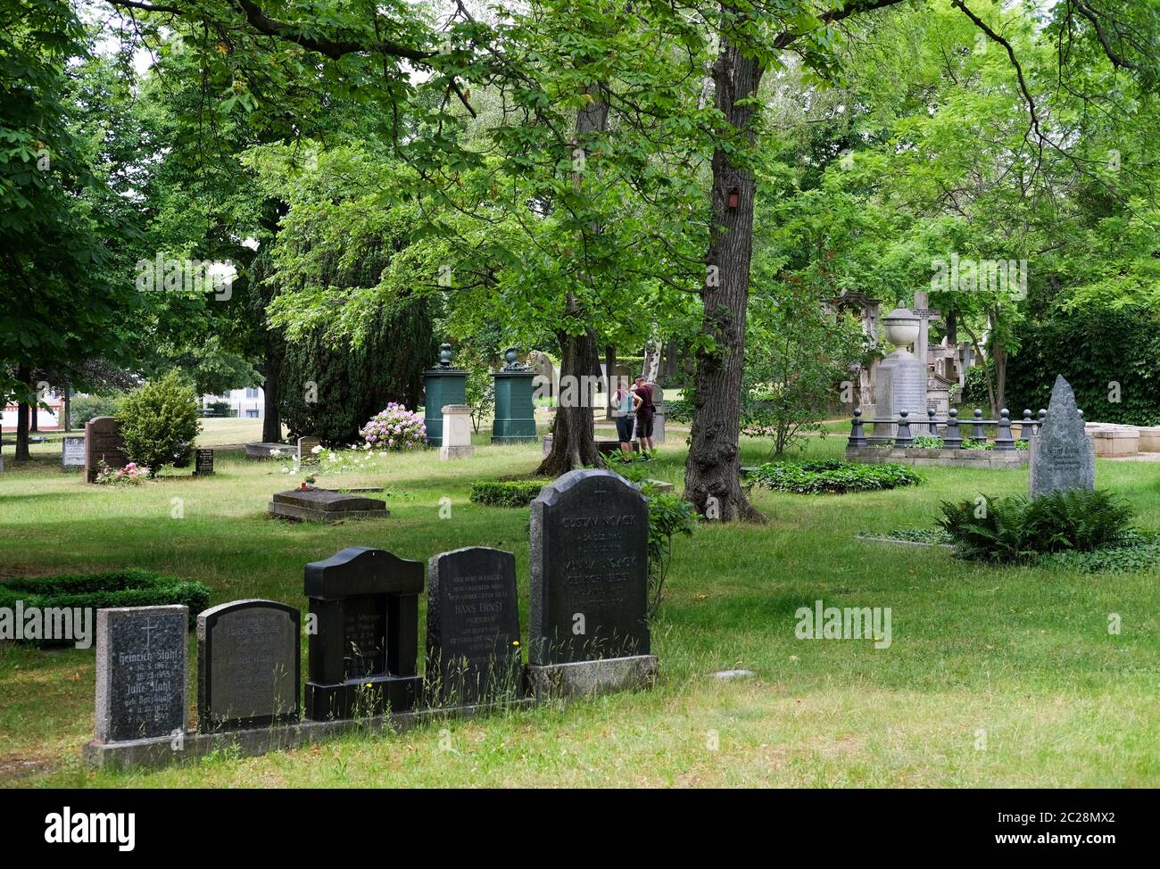 Berlin, Germany. 12th June, 2020. The cemetery for invalids, built in ...