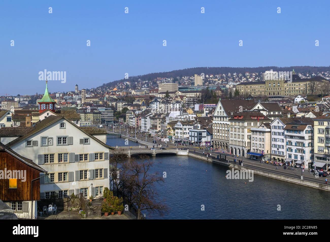 View to limmat river hi-res stock photography and images - Alamy