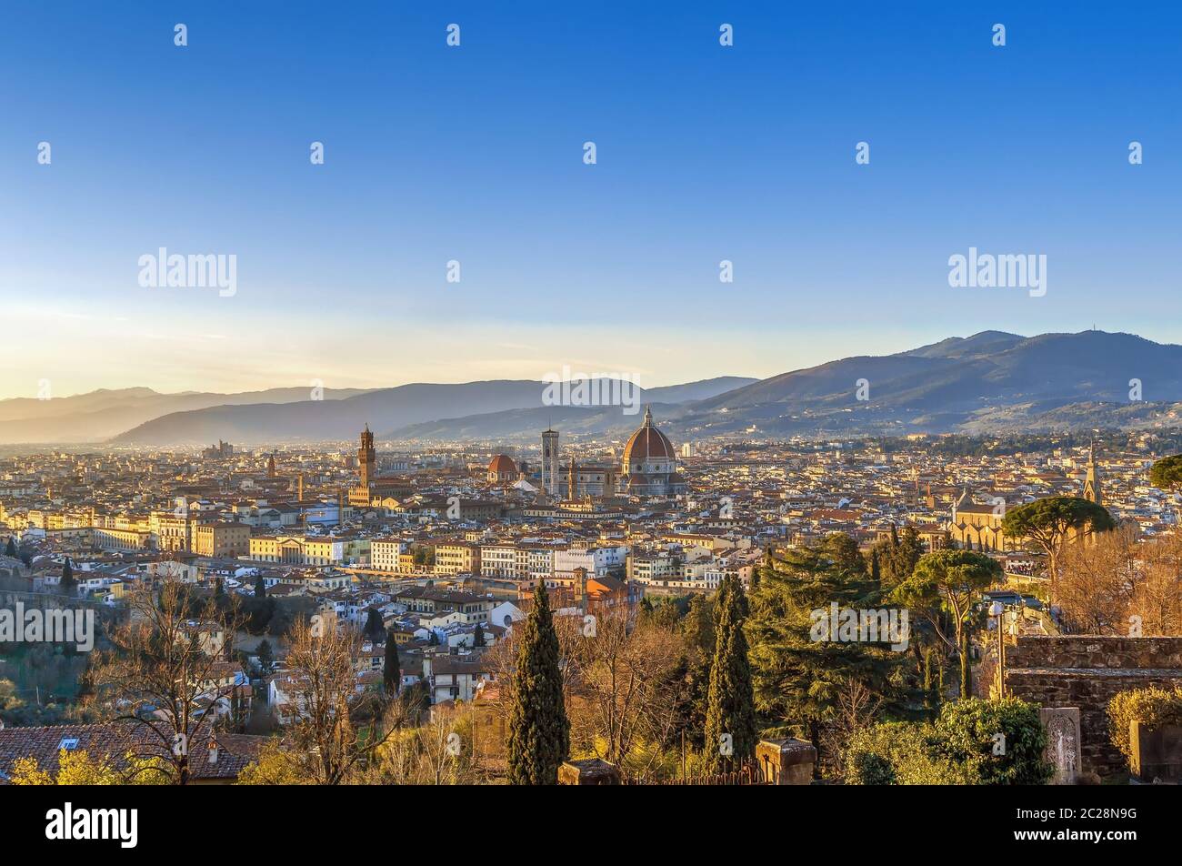 Florence italy view renaissance hi-res stock photography and images - Alamy