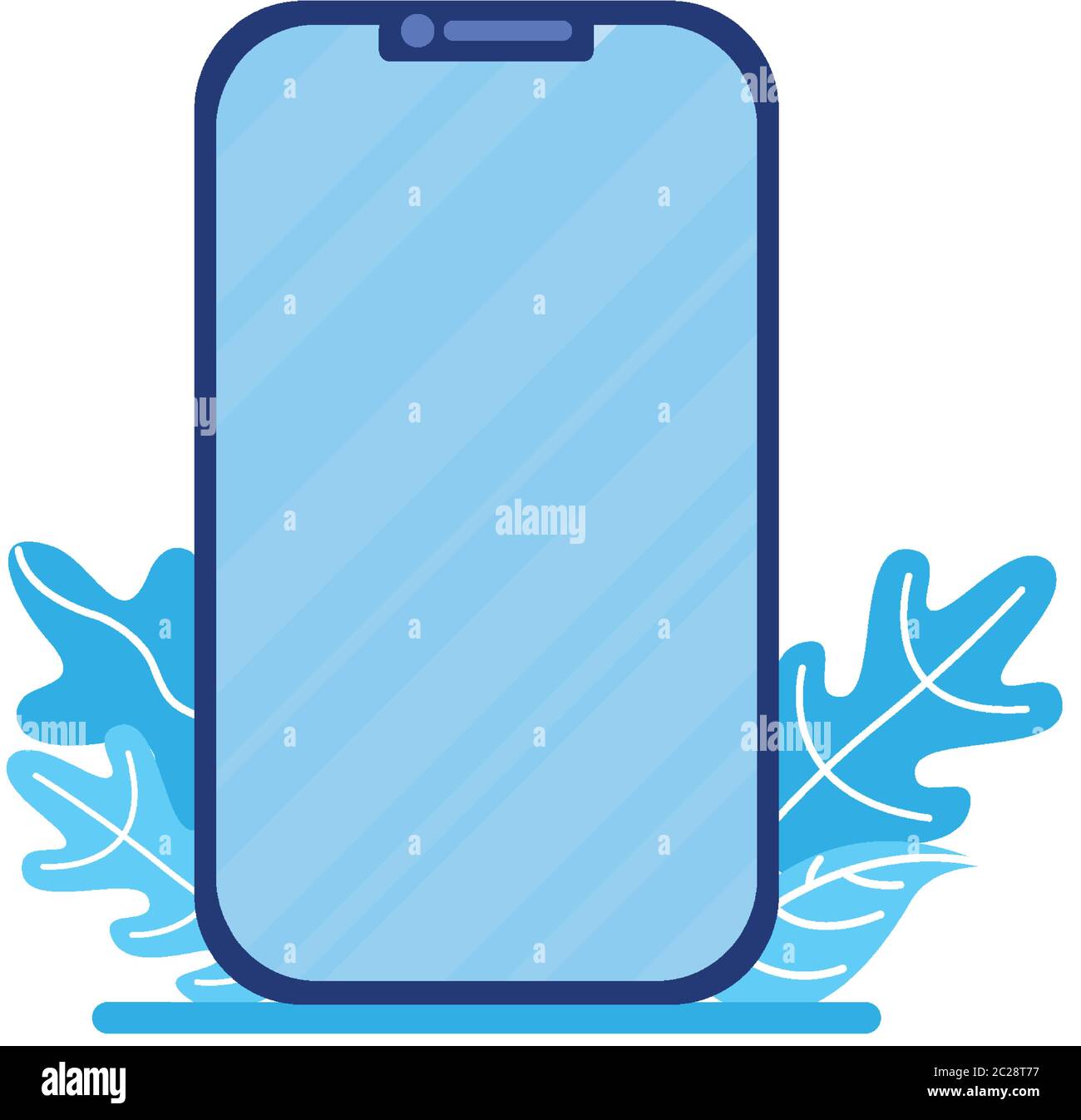 Smartphone design, Cellphone mobile digital and phone theme Vector ...