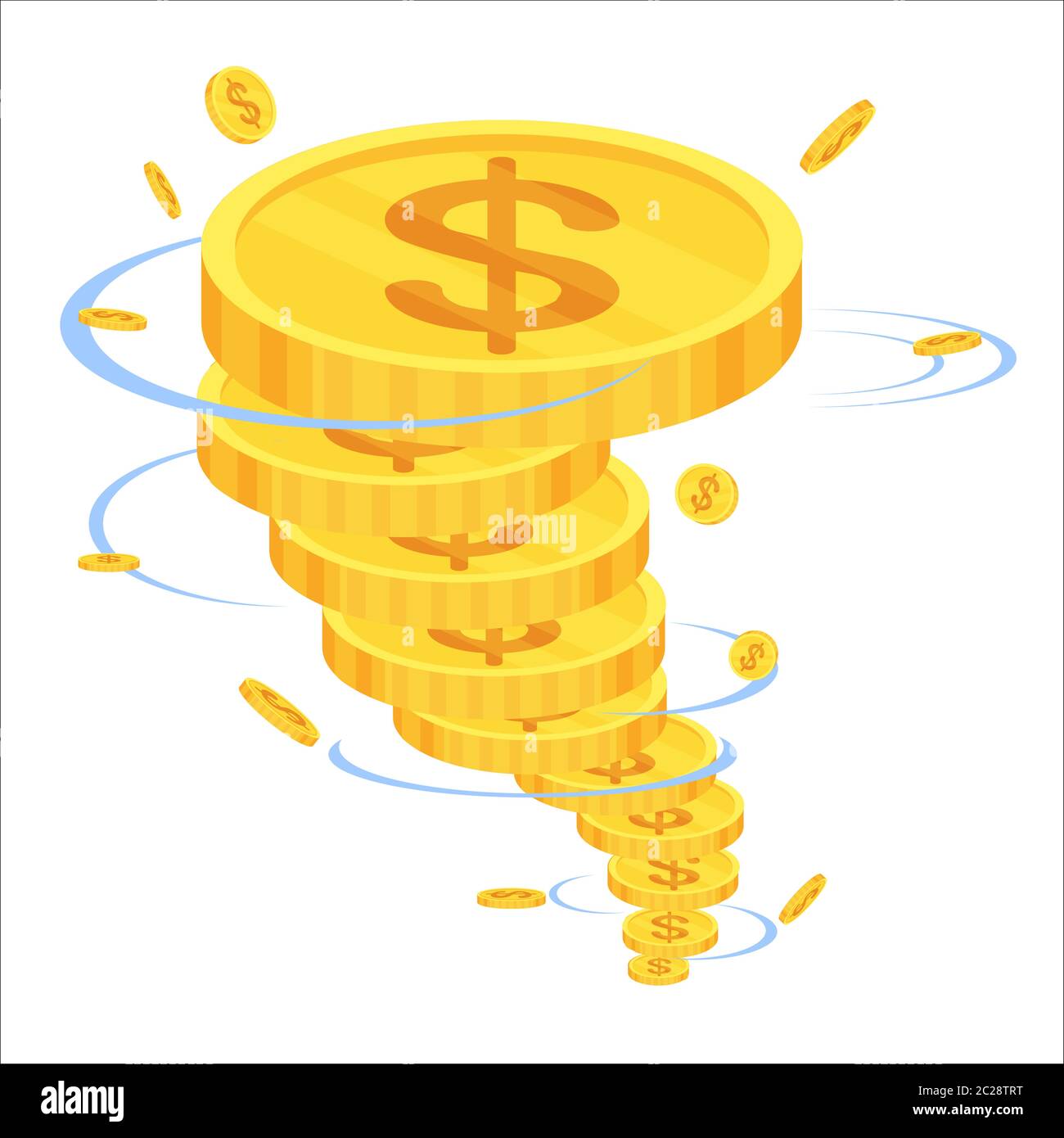 Whirlwind money hi-res stock photography and images - Alamy