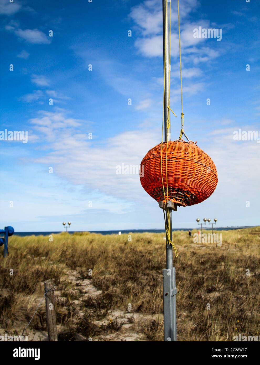 balloon of lifeguard on the baltic sea Stock Photo - Alamy