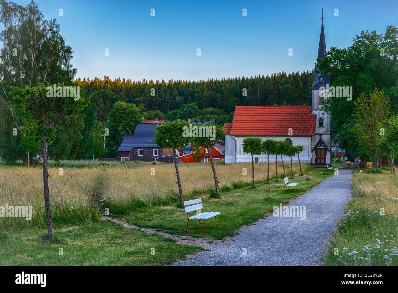 Historische holzkirche in elend hi-res stock photography and images - Alamy