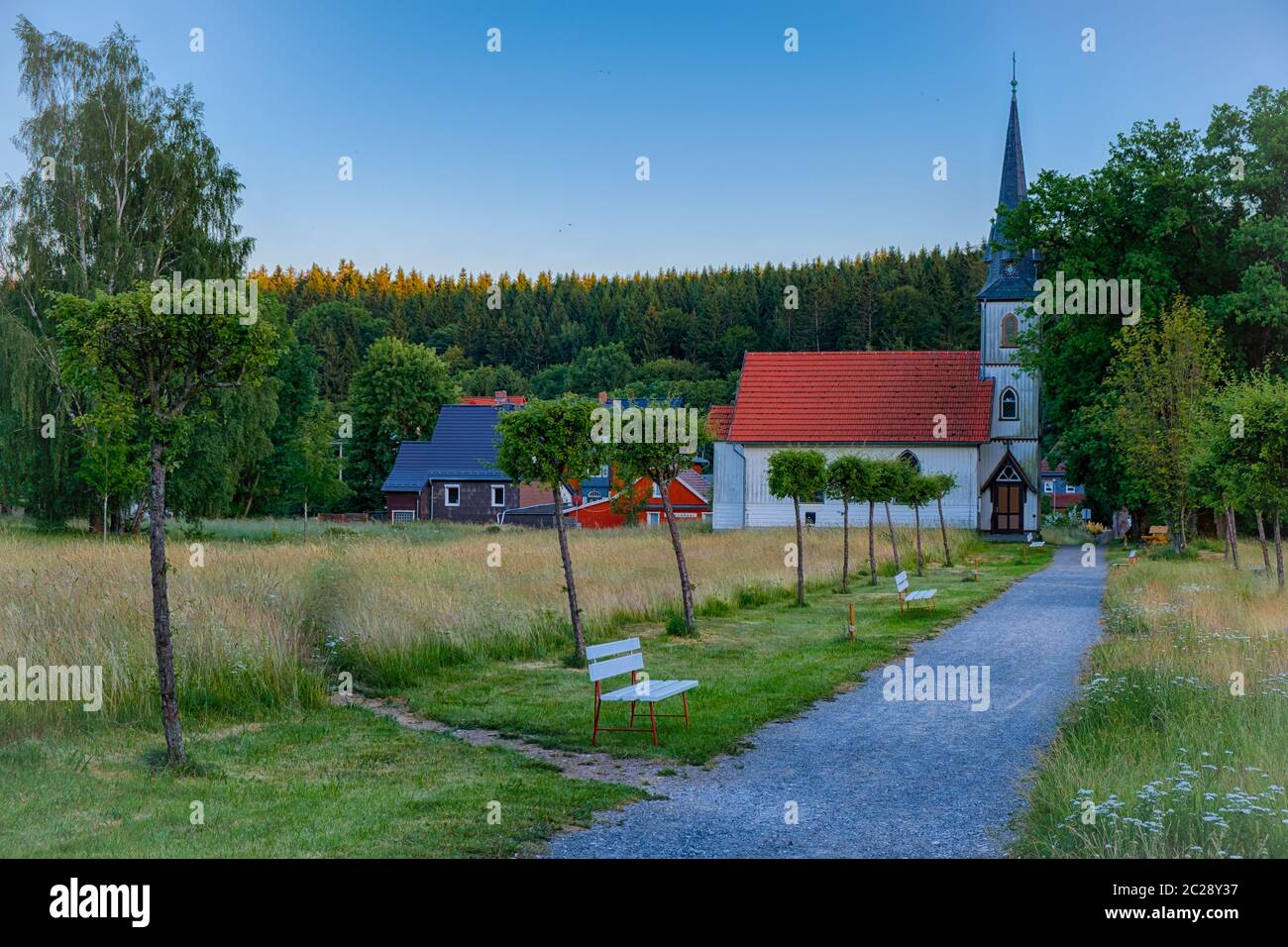 Historische holzkirche in elend hi-res stock photography and images - Alamy