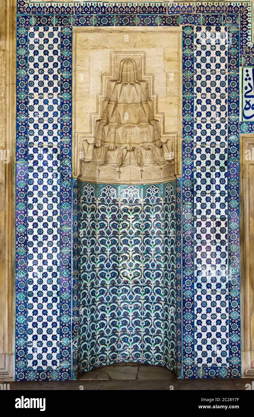 Rustem Pasha Mosque, Istanbul Stock Photo - Alamy