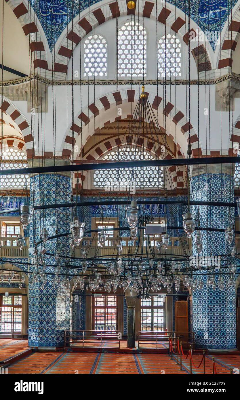 Rustem Pasha Mosque, Istanbul, Turkey Stock Photo - Alamy