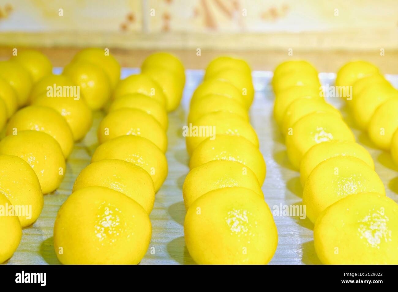 the process of making homemade nastar cakes for family events and ...