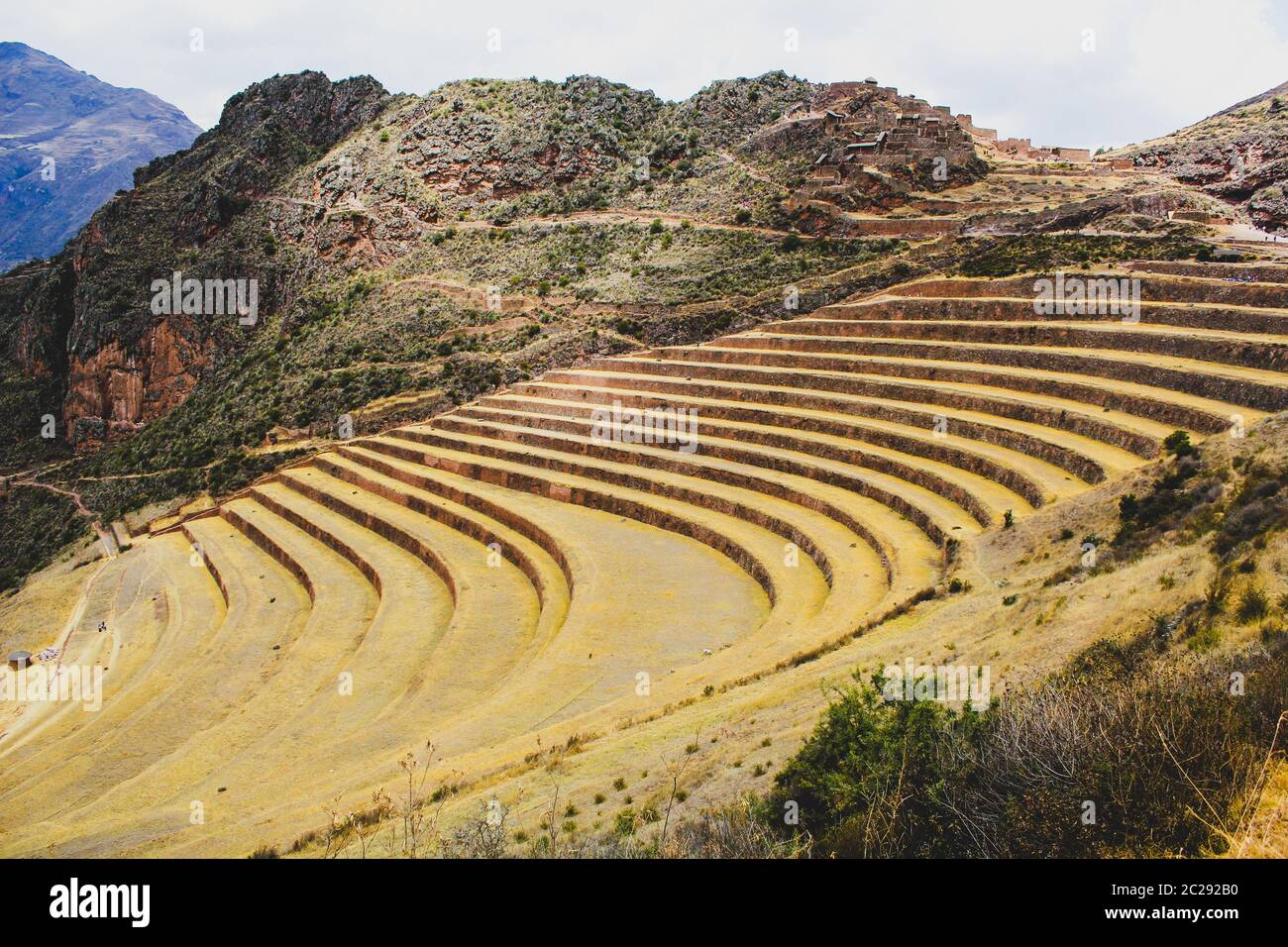 Incan Sacred Valley in Peru Stock Photo - Alamy