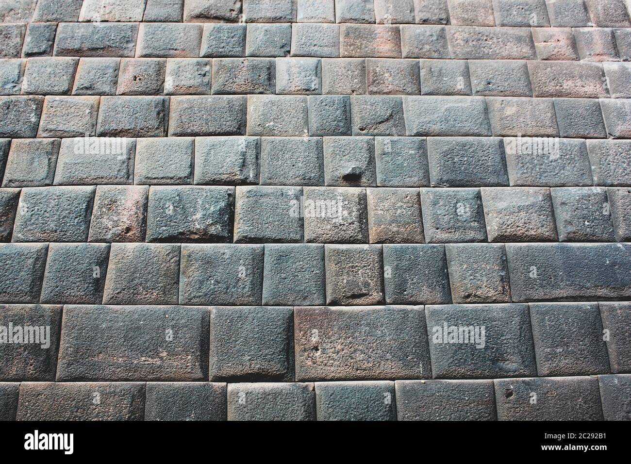 Stone incan wall in Cusco, Peru Stock Photo - Alamy