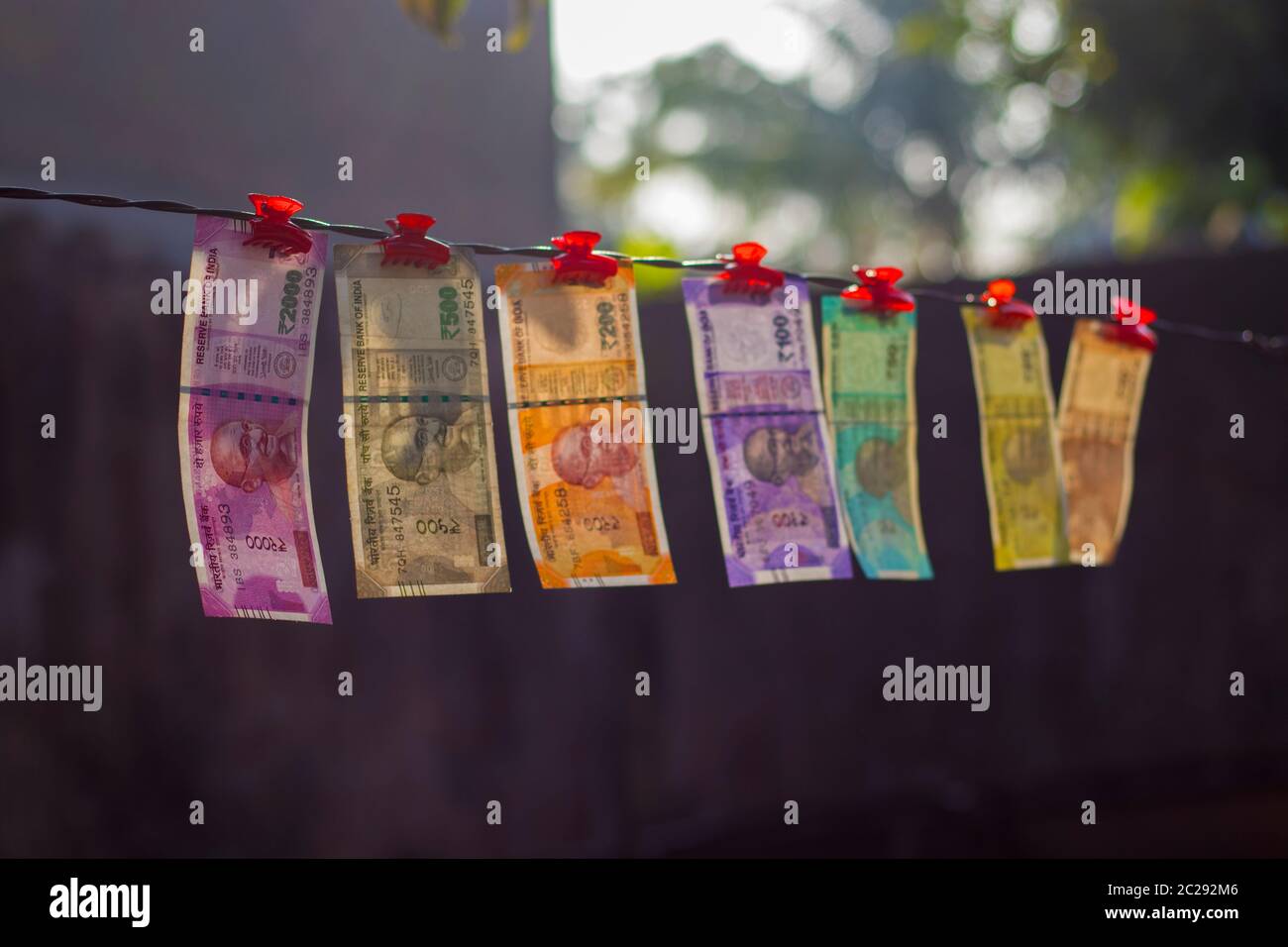 Indian fifty rupee banknote hi-res stock photography and images - Alamy