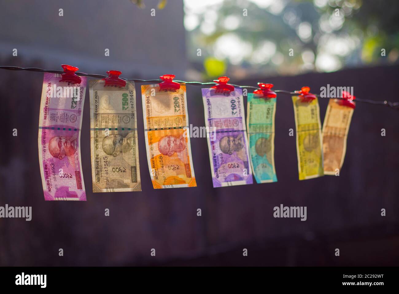 Indian fifty rupee banknote hi-res stock photography and images - Alamy
