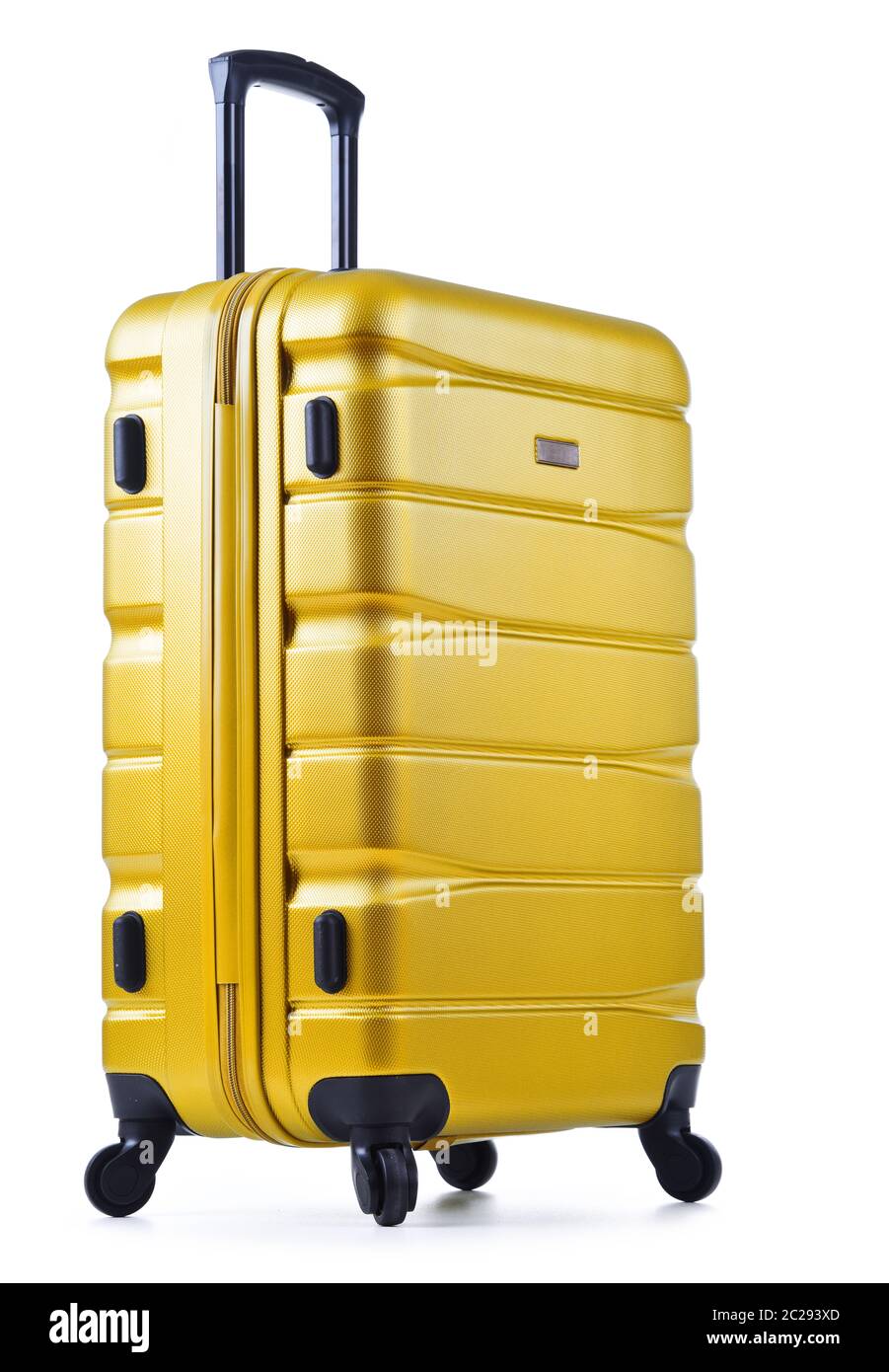 Travel suitcase isolated on white background Stock Photo - Alamy