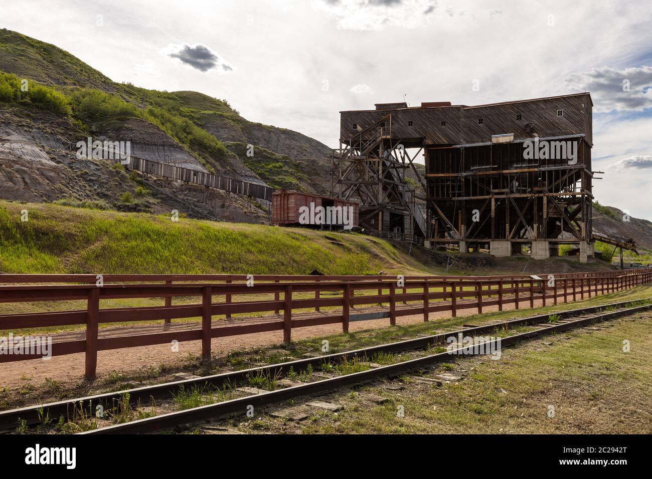 Abandoned old coal mine in hi-res stock photography and images - Alamy