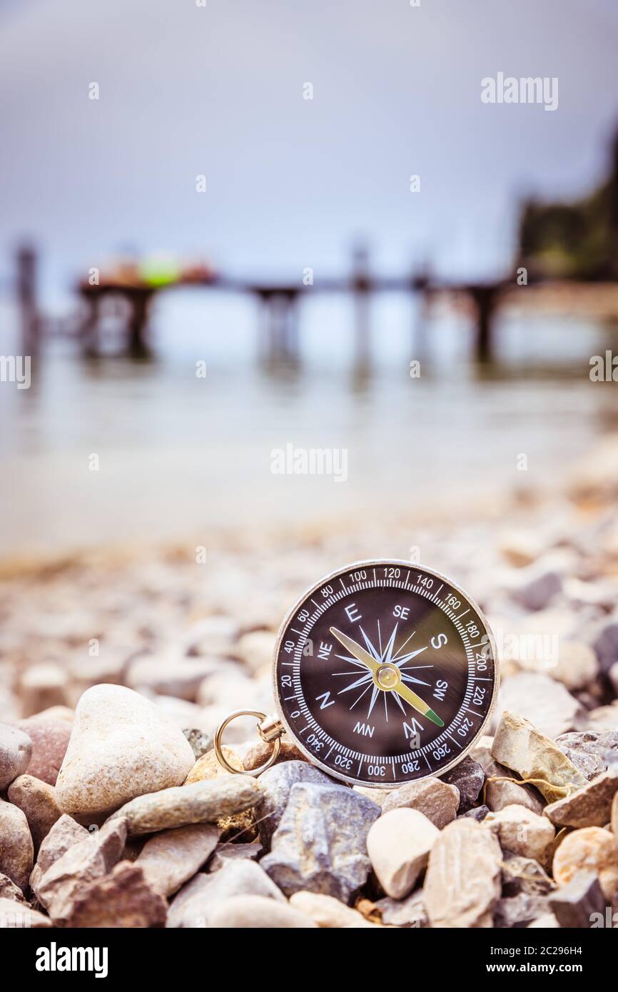 Small compass hi-res stock photography and images - Alamy