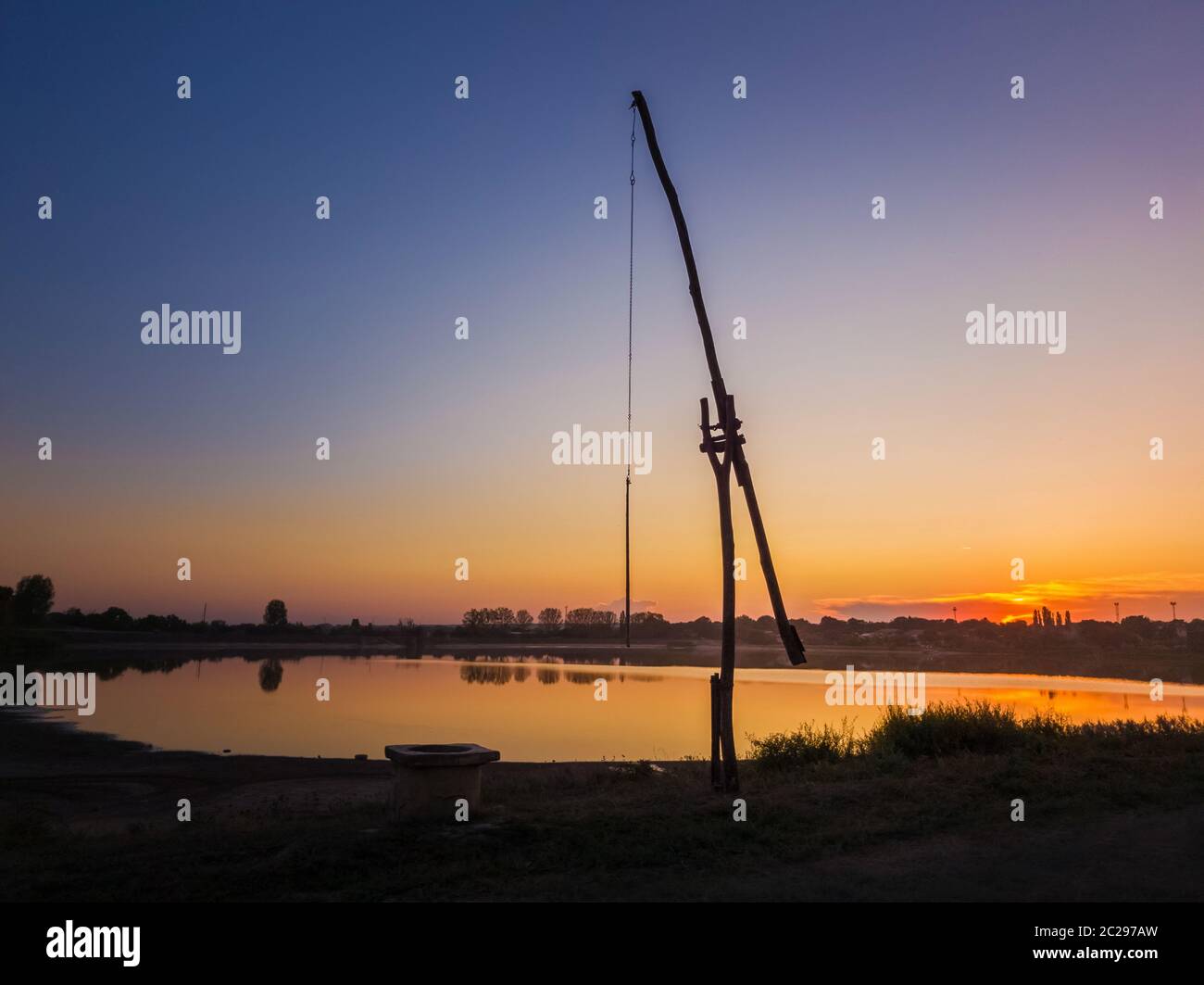 Shaduf irrigation hi-res stock photography and images - Alamy